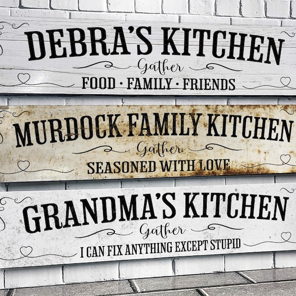 Country Kitchen Sign - Etsy