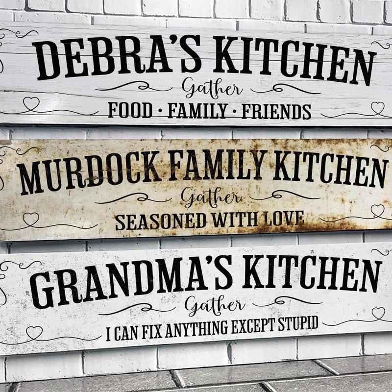 Farmhouse Decor Kitchen - Etsy