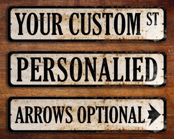 Direction Signs Vintage