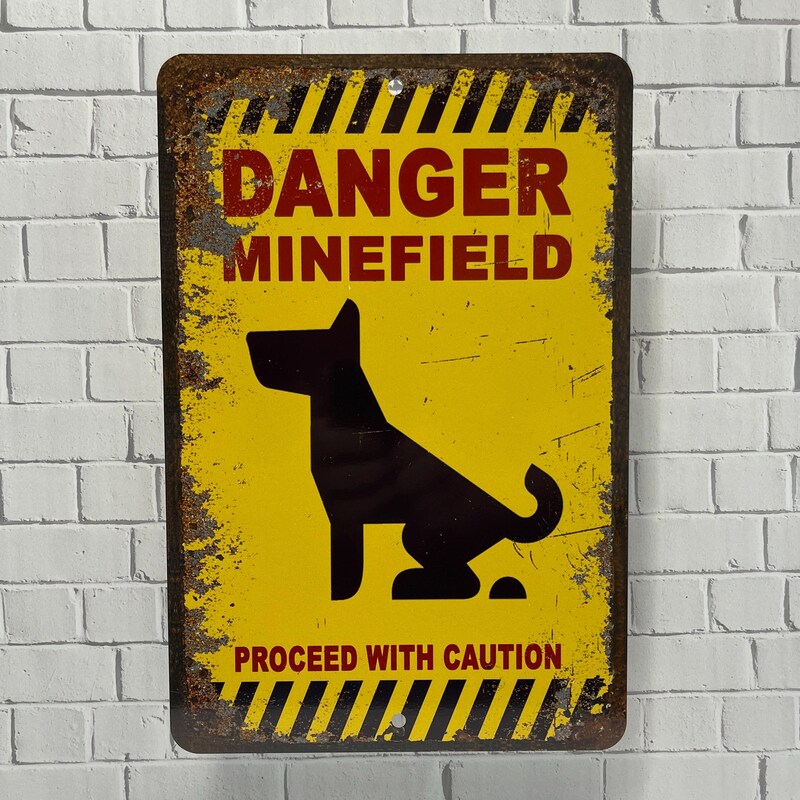 Dog Poop Sign - Etsy