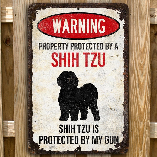 Shih Tzu Signs - Etsy
