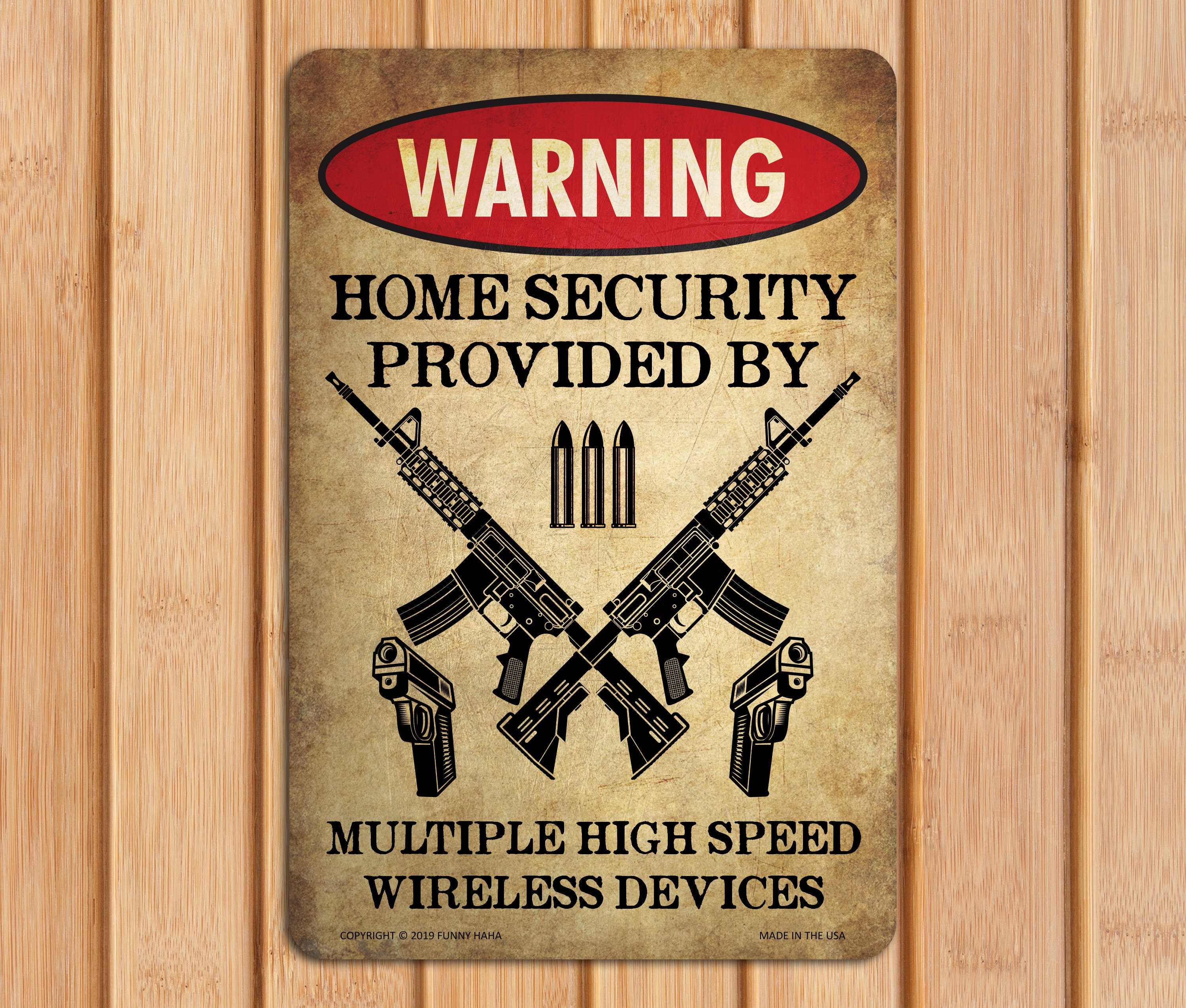 Home Security Provided by Multiple Wireless Devices Funny - Etsy