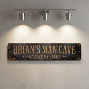 Customizable Rusty Metal Sign: Vintage Style Street Sign - Etsy