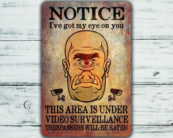 You Are Under Surveillance Poster