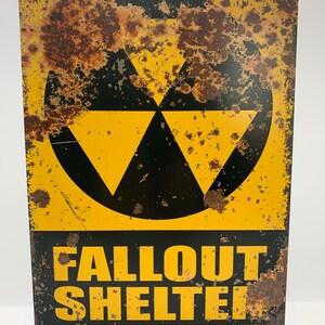 Fallout Shelter Funny Metal Sign - Etsy
