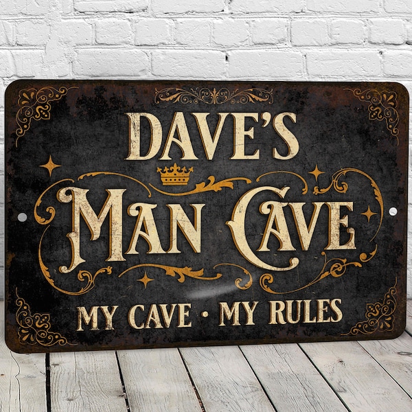 Man Cave Signs - Etsy