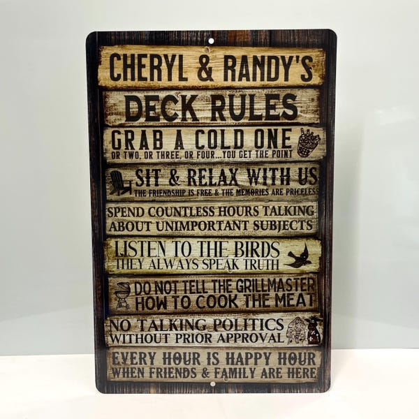 Funny Metal Signs - Etsy