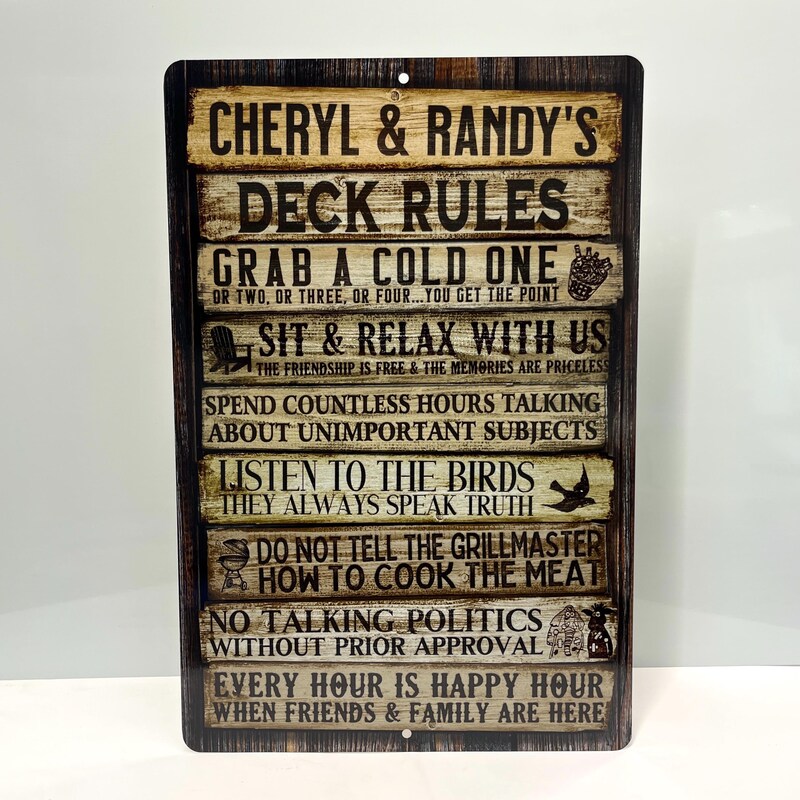 Humorous Metal Signs - Etsy