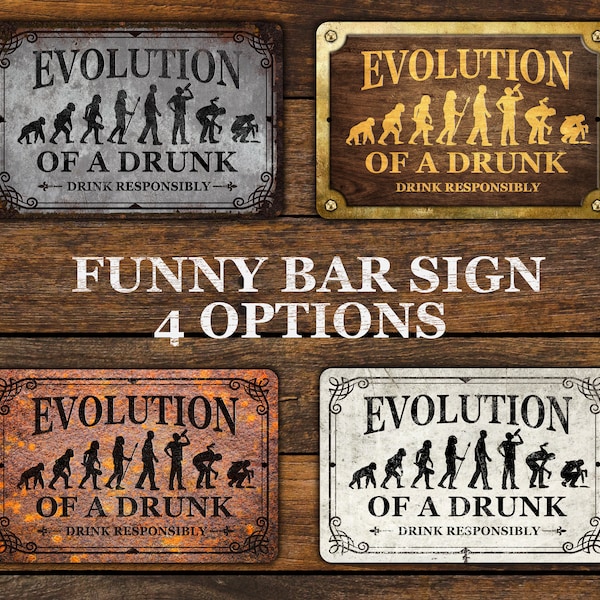 Funny Alcohol Sign - Etsy