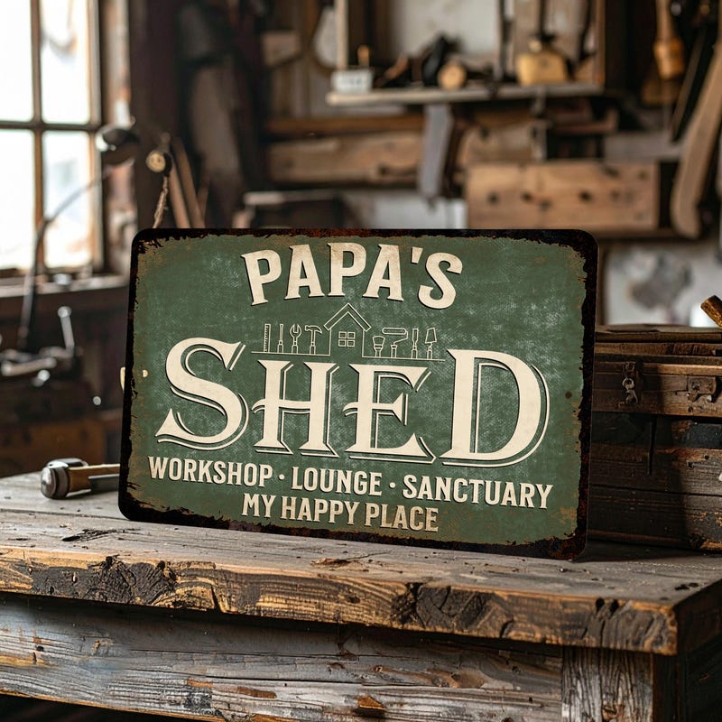 Funny Shed Signs - Etsy