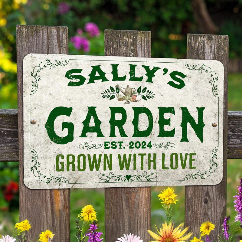 Garden Signs - Etsy