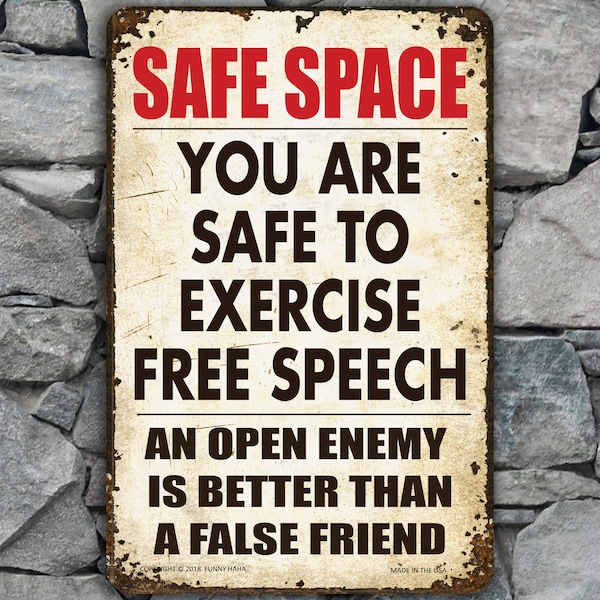 Free Speech Sign - Etsy