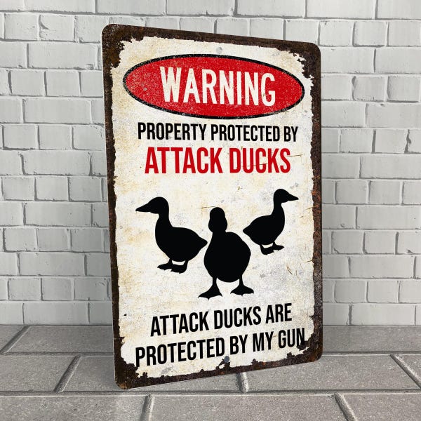 Duck Signs - Etsy