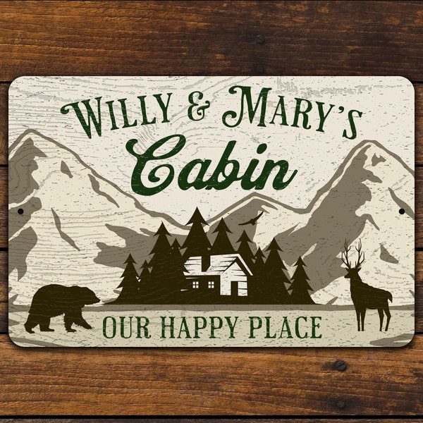 Custom Cabin Signs - Etsy
