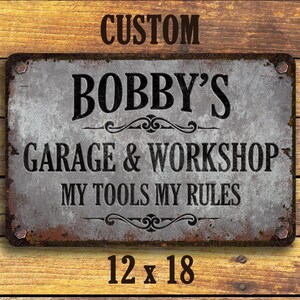 Custom Arch Top Steel With Rusty Edge Metal Sign - Etsy