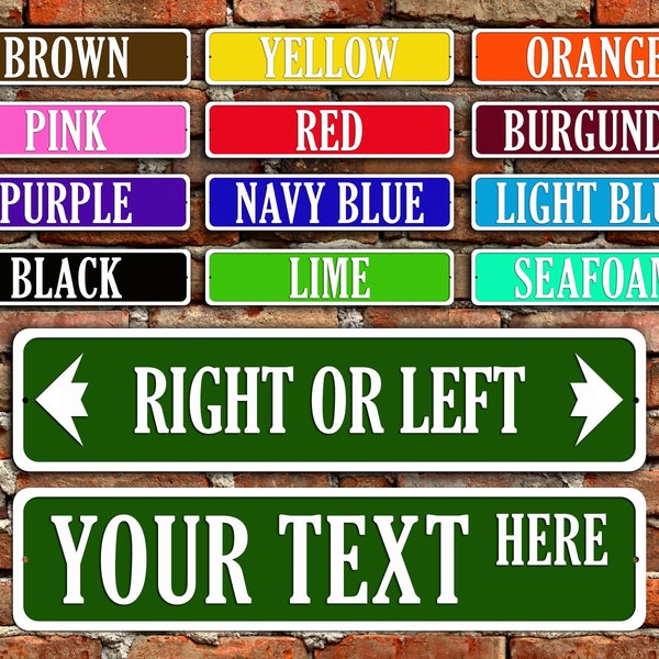 Directional Sign - Etsy