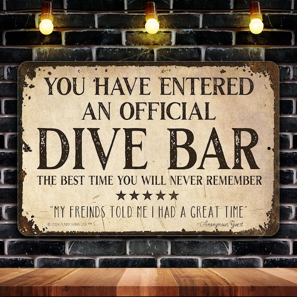 Dive Bar - Etsy