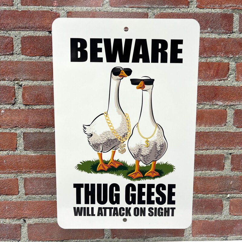 Metal Art Geese - Etsy