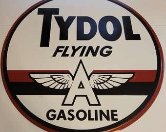 Tydol Flying A Motor Oil Aged Style Metal Sign 4 Sizes - Etsy