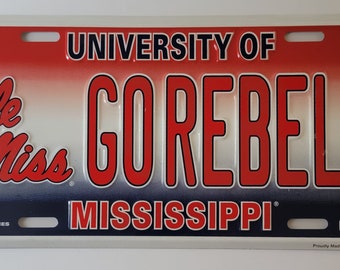 Ole Miss Plate - Etsy