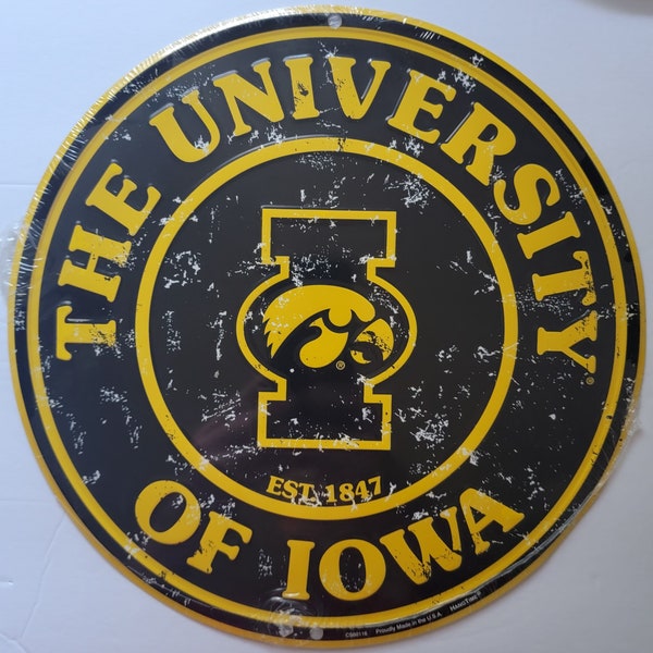 Iowa Hawkeye Sign - Etsy