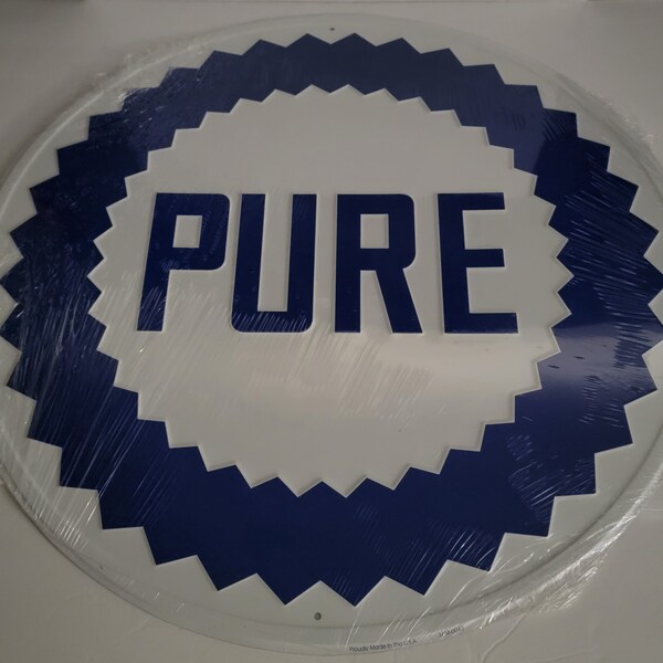 Pure Oil Sign - Etsy