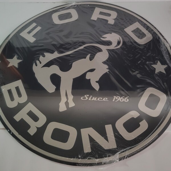 Ford Bronco Metal Sign - Etsy