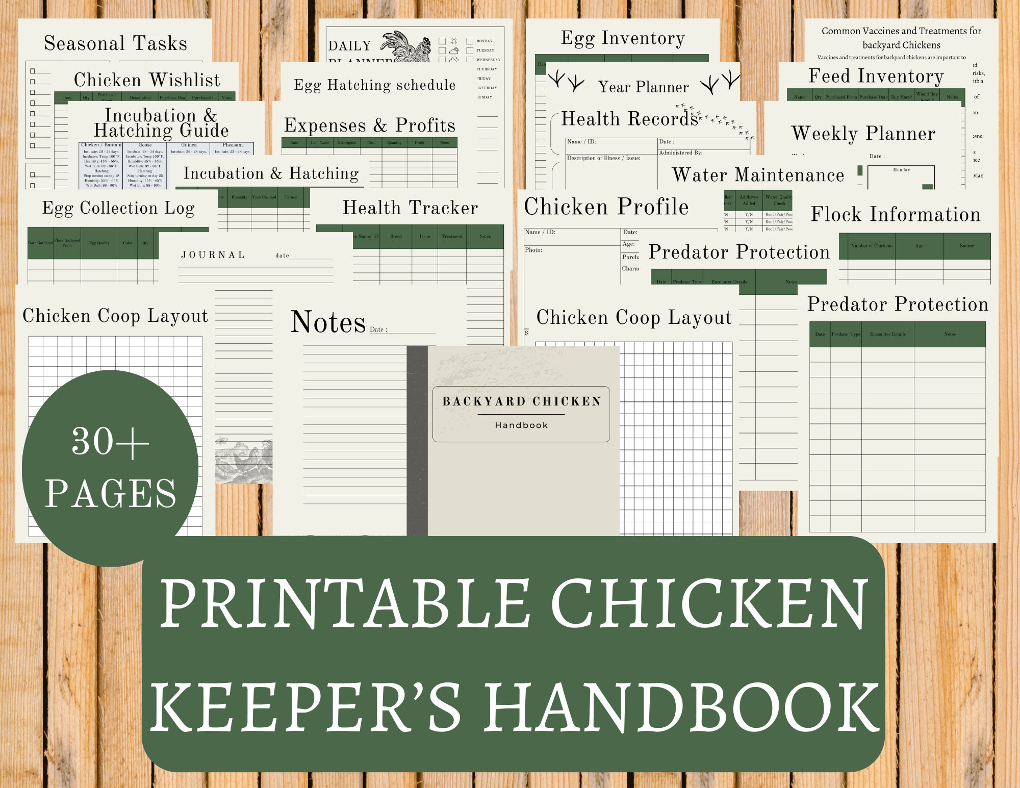 Ultimate Backyard Chicken Handbook, Instant Download, Printable ...