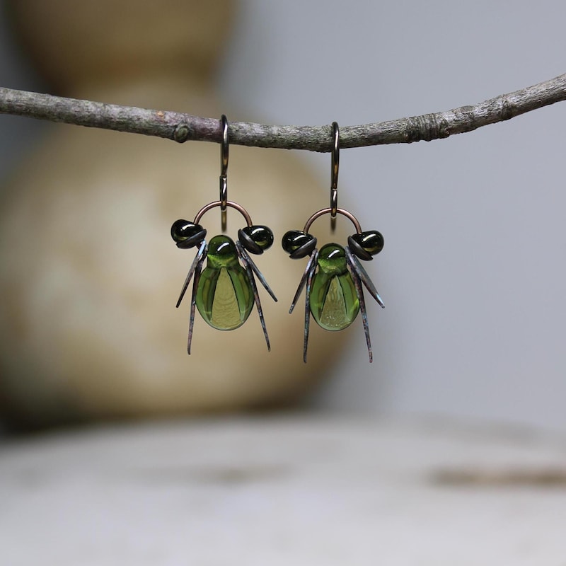 Green Morgan Glass - Etsy