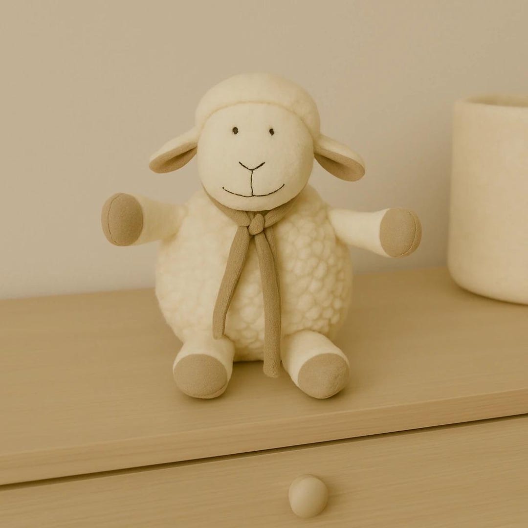 Merino Wool Sheep Plush – Handmade Cuddle Toy for Kids - Etsy UK