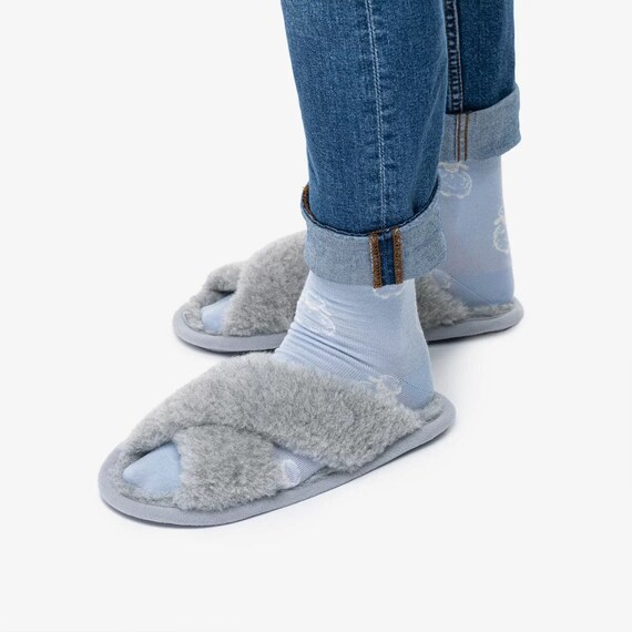 Fluffy Slippers Luxurious Fuzzy Slippers for Women and Men Elegant House Shoes Etsy UK