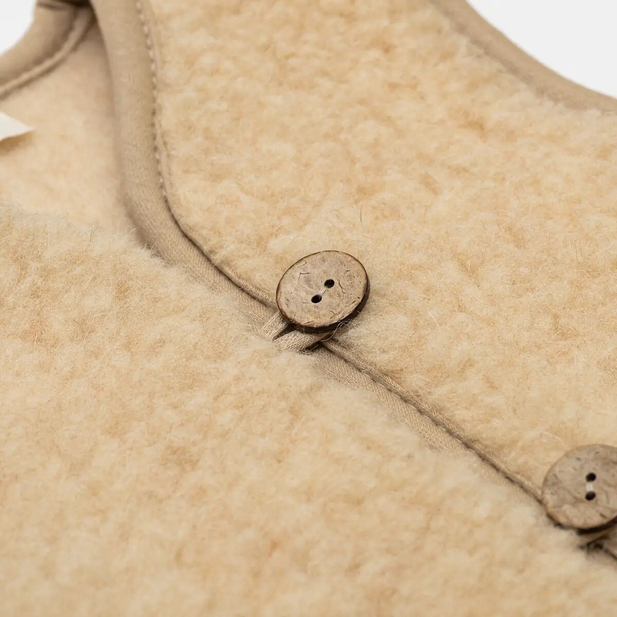 Merino Wool Vest, for Babies and Children, Perfect Gift, Light Brown ...