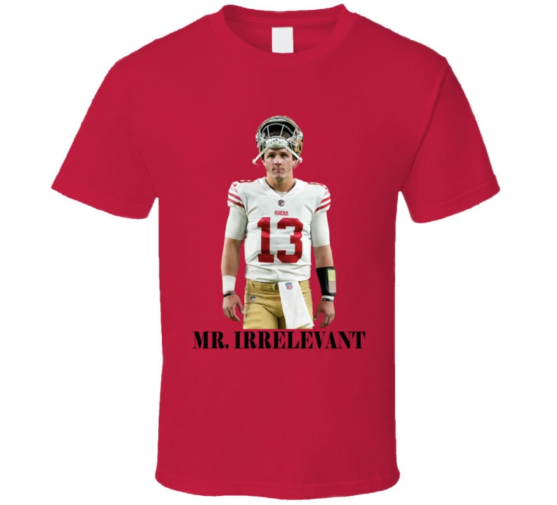 Brock Purdy Mr Irrelevant T Shirt - Etsy