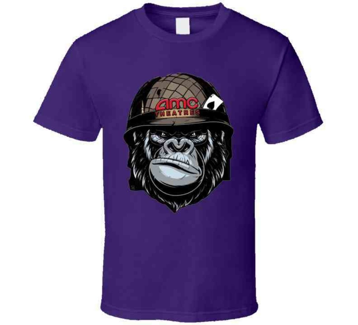 Amc Theatres Ape Stock T Shirt - Etsy Canada