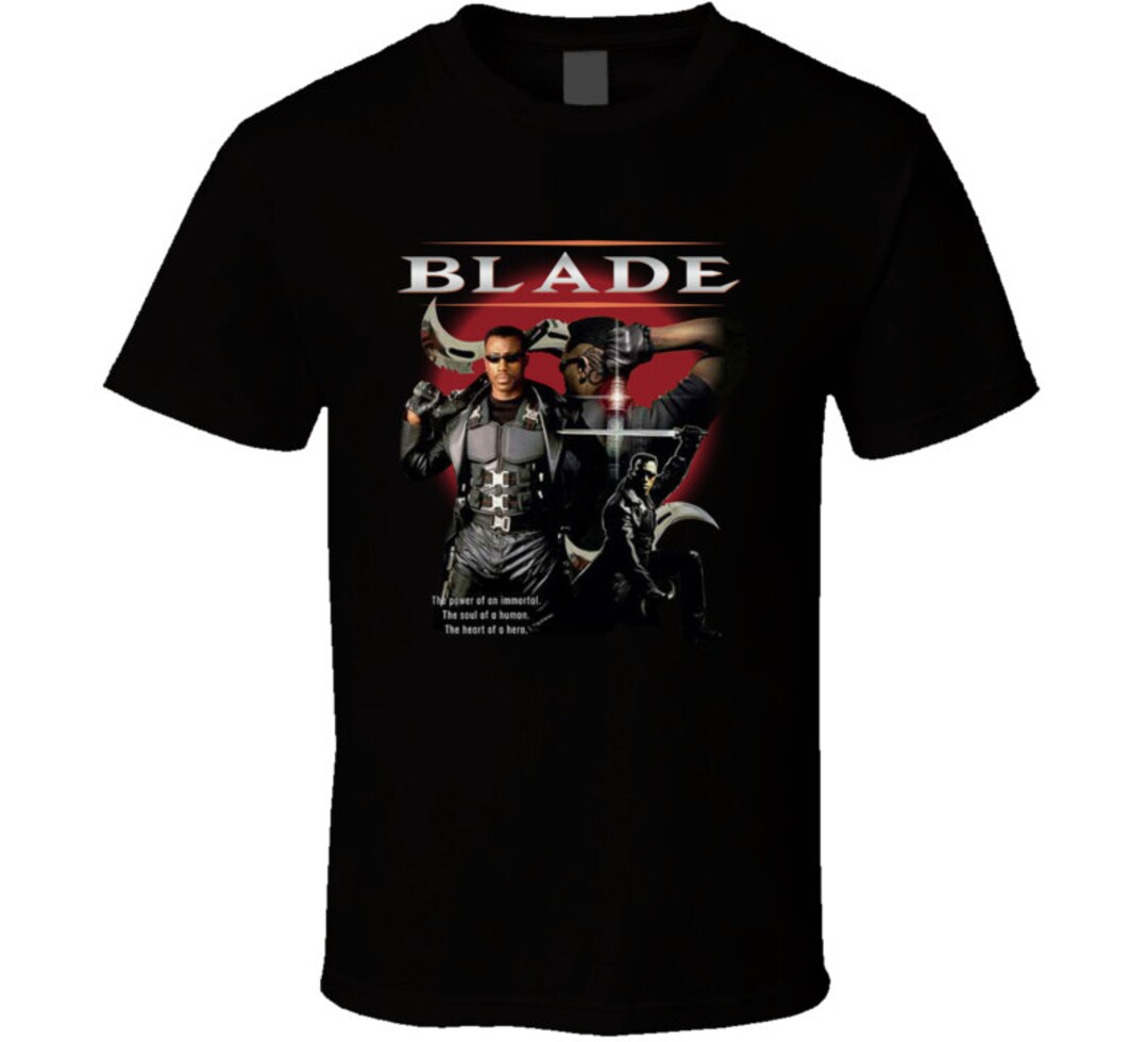 Blade Wesley Snipes 90s Movie Fan T Shirt - Etsy