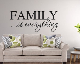 Family wall decal | Etsy