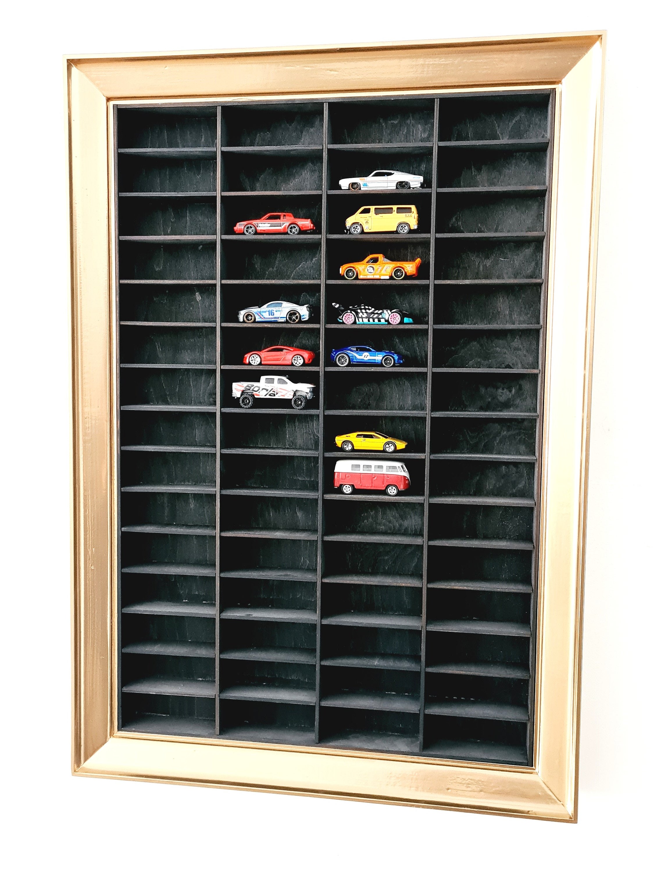 Display for Hot Wheels and Matchbox Cars, 1/64 Diecast Car Garage ...
