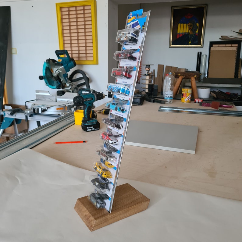 Desktop Display Case for Hot Wheels and Matchbox, Display for Unopened ...