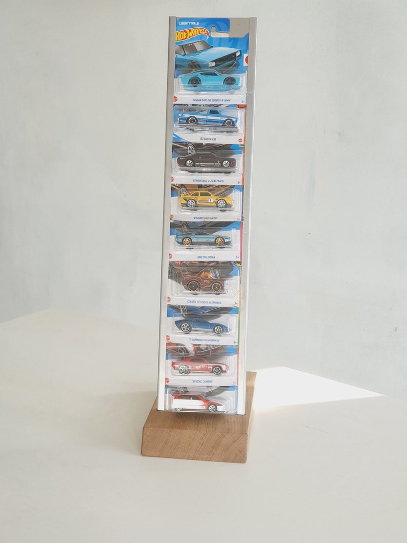 Desktop Display Case for Hot Wheels and Matchbox, Display for Unopened ...