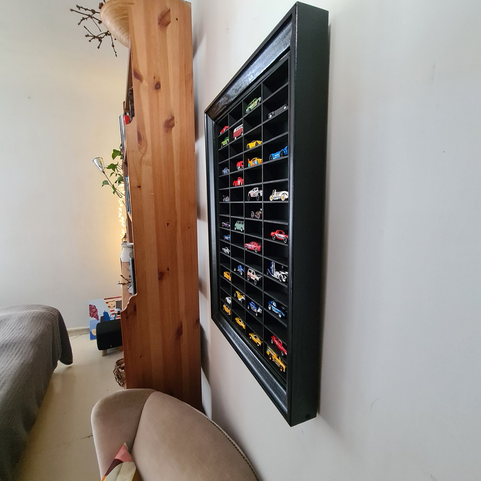 Display for Hot Wheels and Matchbox Cars, 1/64 Diecast Car Garage ...