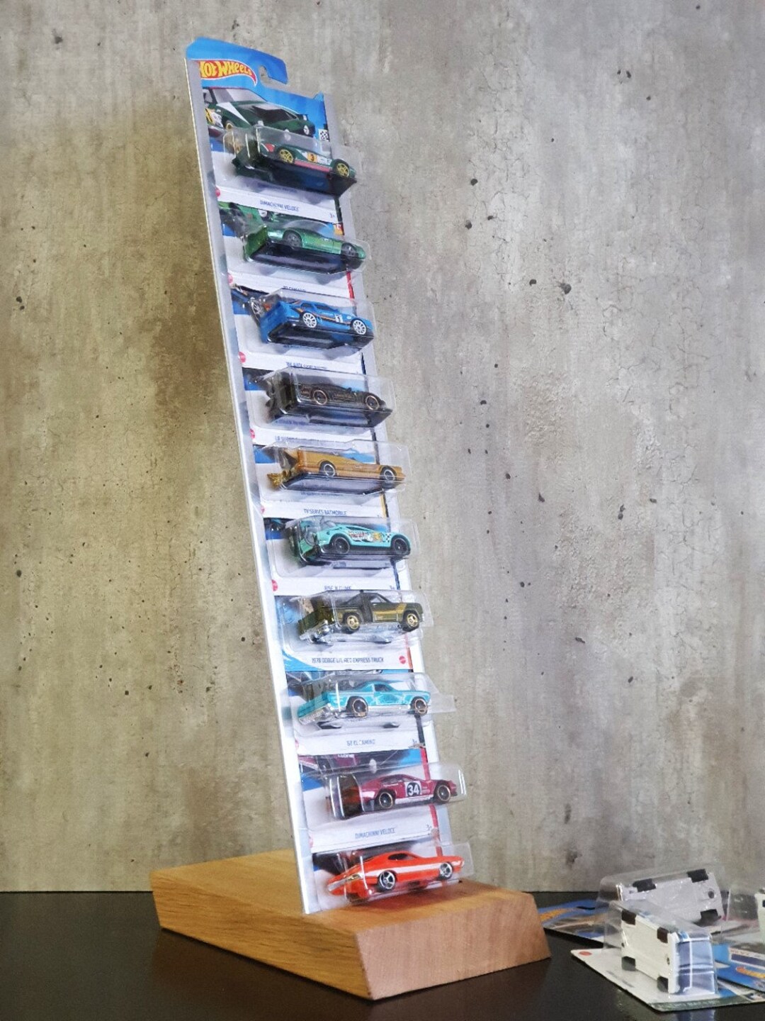 Desktop Display Case for Hot Wheels and Matchbox, Display for Unopened ...