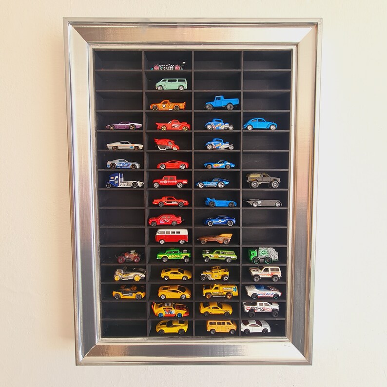 Display for Hot Wheels and Matchbox Cars, 1/64 Diecast Car Garage ...