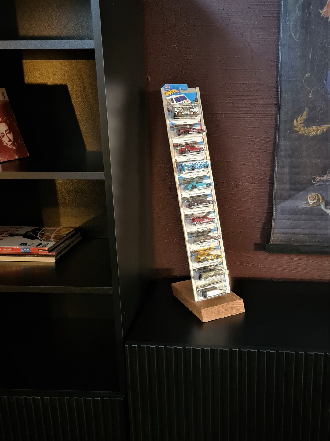 Desktop Display Case for Hot Wheels and Matchbox, Display for Unopened ...