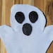 Ghost Puppet, Spooky Puppet, Halloween Puppet, Kid's Halloween Gift ...
