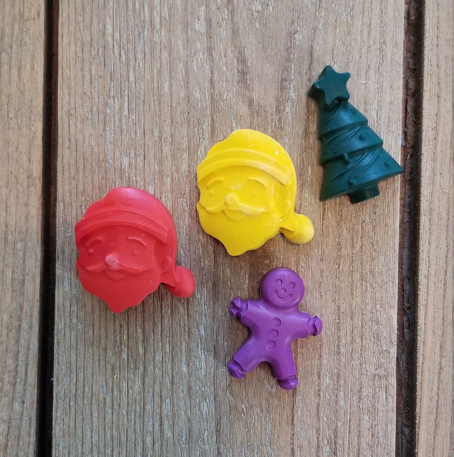 Christmas Crayons, Crayon Stocking Stuffer, Shaped Crayons, Toddler ...