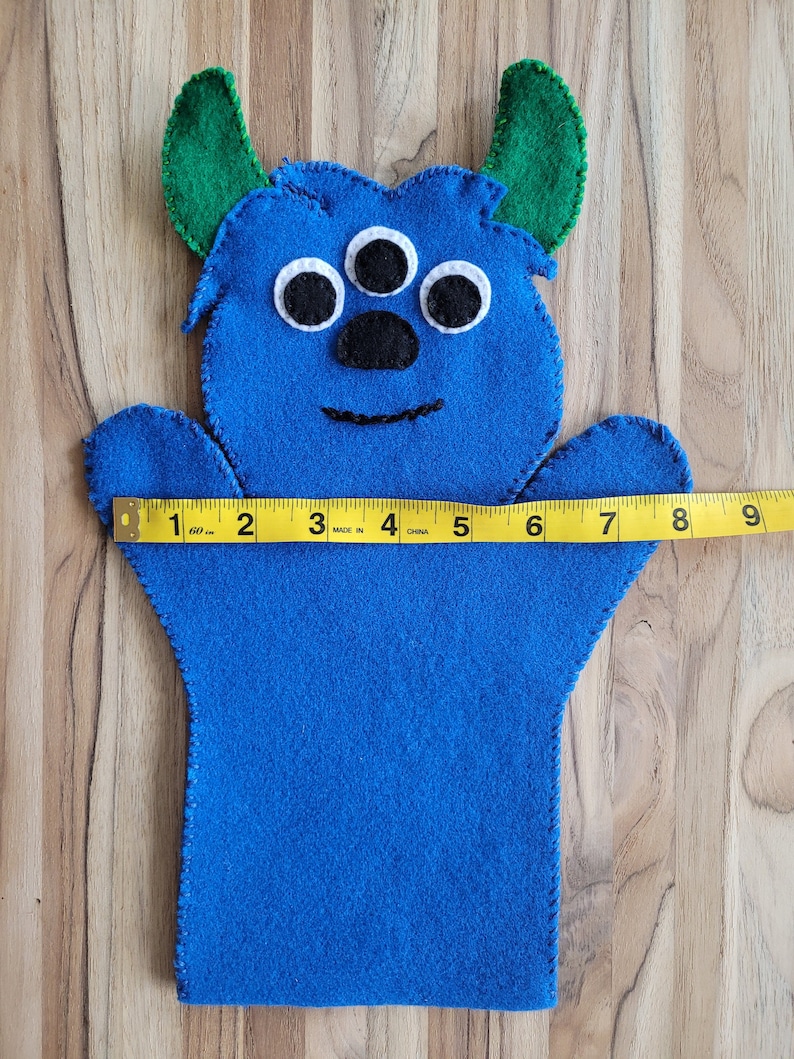 Monster Puppet Set Hand Puppet for Kids Puppet and Book Set - Etsy