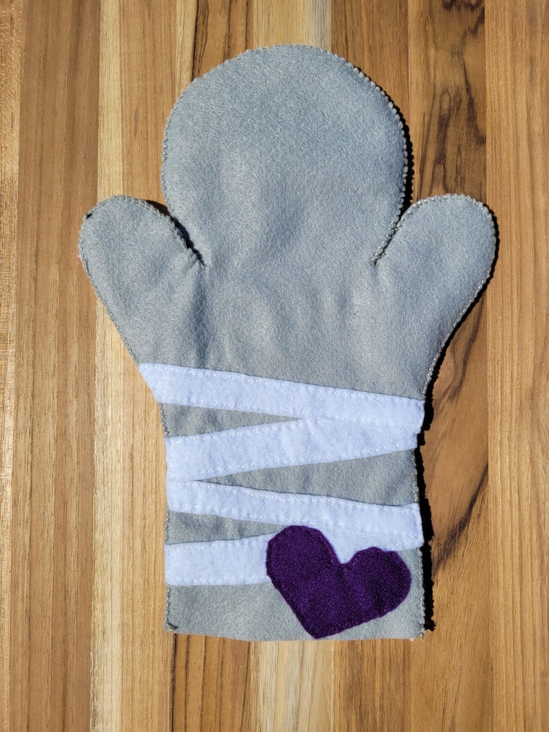 Mummy Puppet Halloween Puppet Spooky Season Boo Bag - Etsy