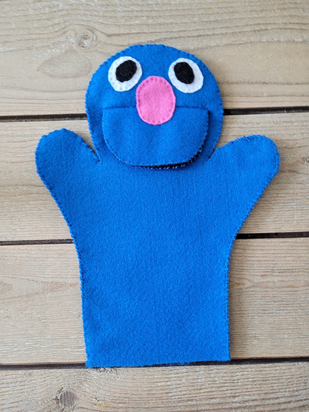 Monster Hand Puppet and Book Set: Kid's Pretend Play Gift - Etsy