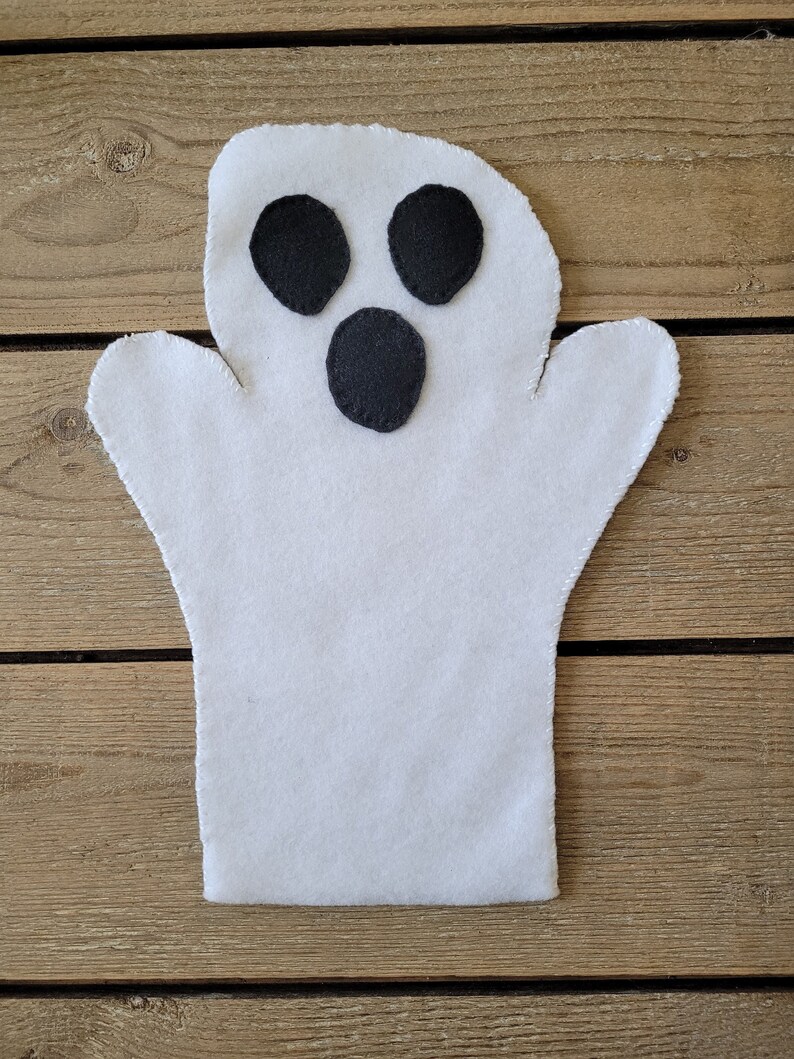 Ghost Puppet Spooky Puppet Halloween Puppet Kid's - Etsy