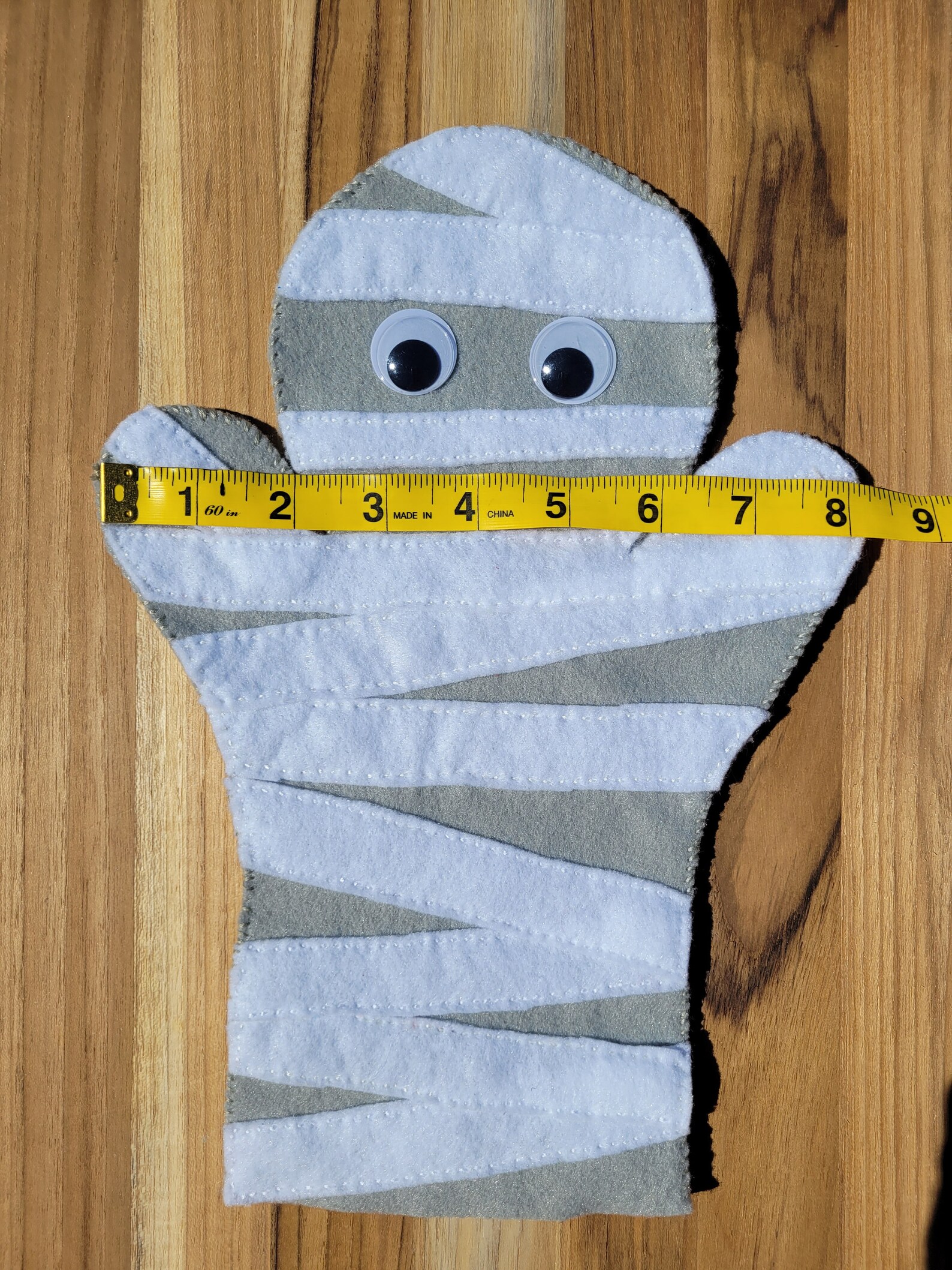 Mummy Puppet Halloween Puppet Spooky Season Boo Bag - Etsy